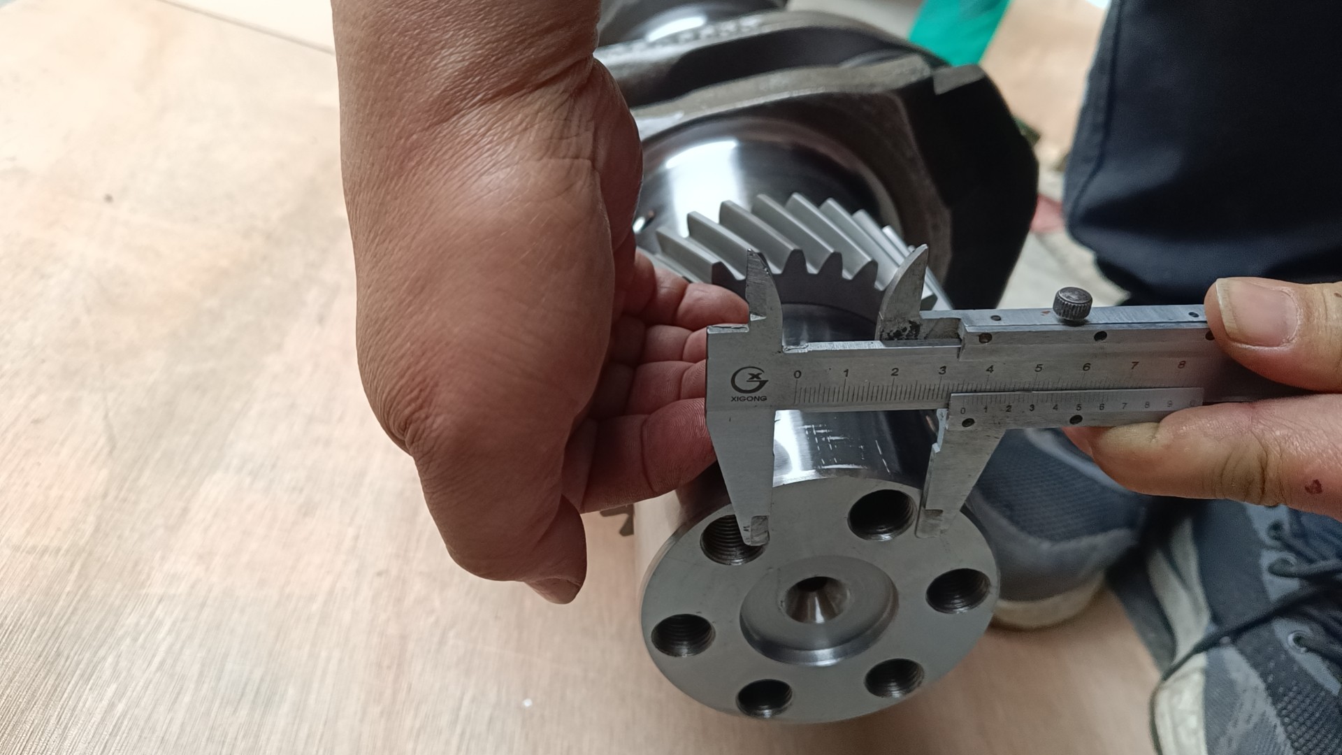 3608833 Crankshaft NTA855 Liugong Excavator CLG920 CLG922 CLG923 CLG925 ...