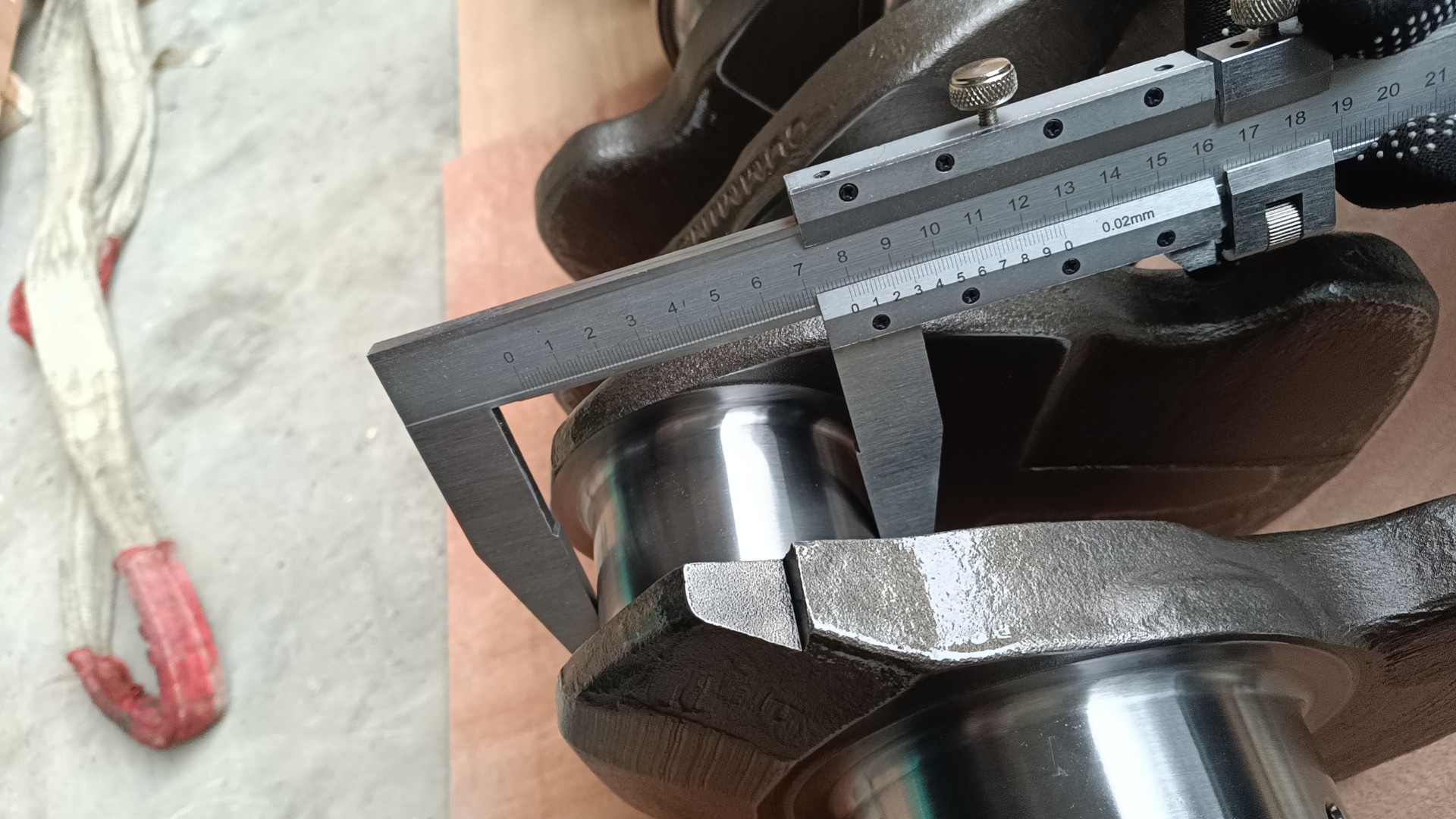 3608833 Crankshaft NTA855 Liugong Excavator CLG920 CLG922 CLG923 CLG925 ...